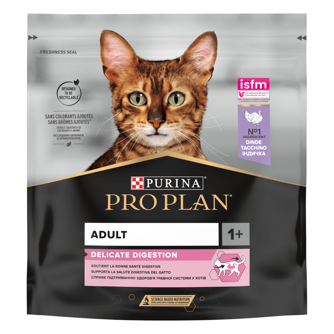 PURINA ® PRO PLAN ® Adult 1+ DELICATE DIGESTION Rich in Turkey